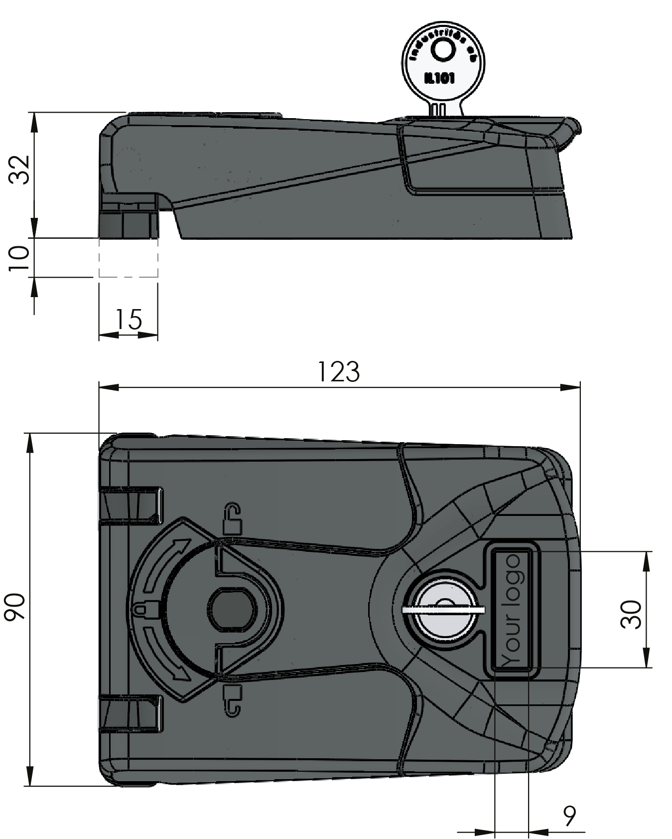 Klima-flex Latch Hinge GEN2 | Compression latches