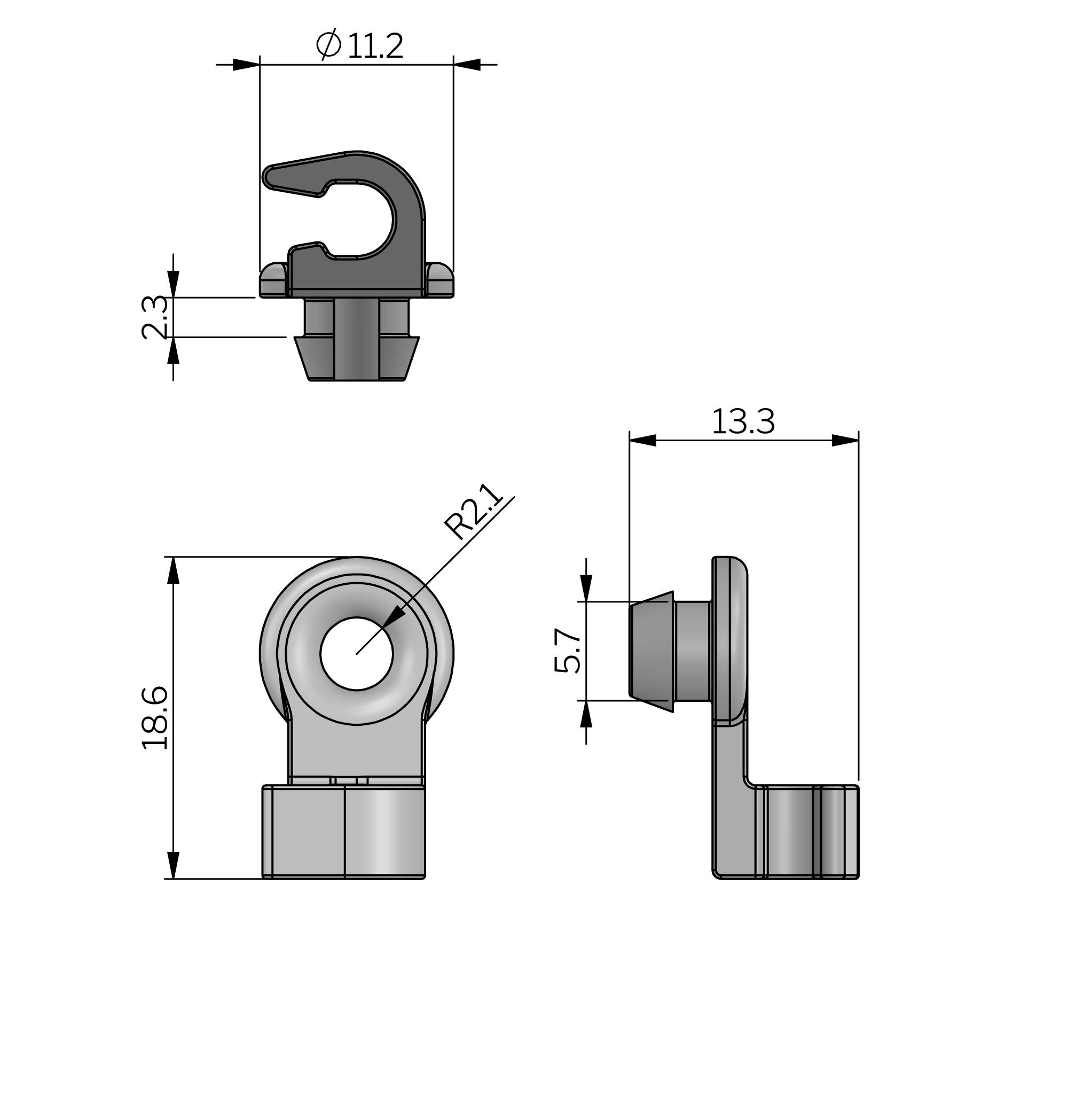 Vector cables | Rotary latching systems